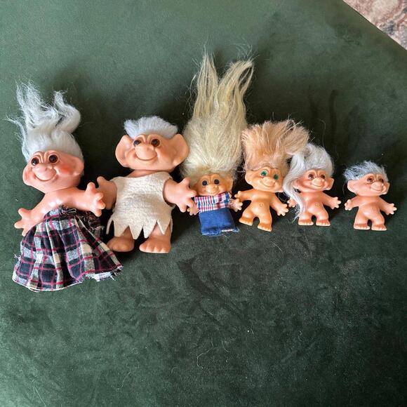 Toys | Vintage 196s Dam Troll Dolls | Poshmark